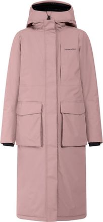 Didriksons 1913 Leya Womens Parka Long 3 - Damen Langmantel, Größe:34, Farbe:faded wine