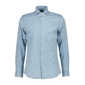 Profuomo Herren, Shirts, Blau, LGr&ouml;&szlig;e
