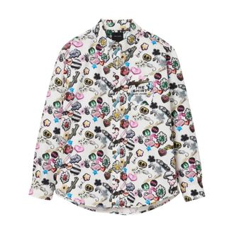 Marc Jacobs Sticker Print Shirt - - Blouses & Shirts - Damen - Mehrfarbig - S