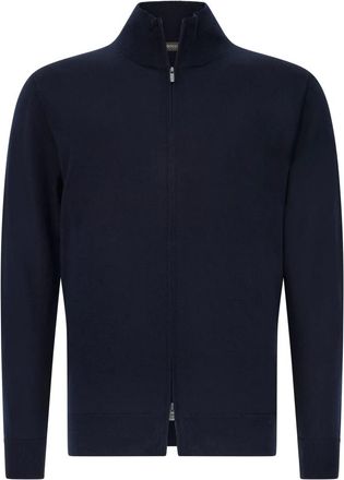 Boggi Milano Herren, Strickwaren, Blau, LGr&ouml;&szlig;e