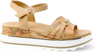 Alviero Martini 1A Classe Femme, Chaussures, Beige, Taille: 38 EU Wedge Sandal