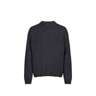 A.P.C. Pull droit col rond en laine