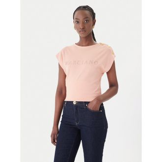 Guess T-Shirt G6GI04 K3505 Orange Regular Fit