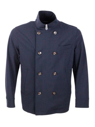 Montecore Veste Casual - Bleu