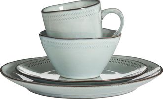 Mica Mica Decorations Geschirr Racco - 31x29x29 cm - Stein - Hellgrau