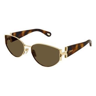 Chlo&eacute; Marcie Oversize Rahmen - - Accessories - Damen - Braun - 59 MM