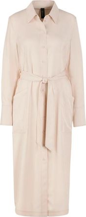 Marc Cain Hemdbluse in Wadenl&auml;nge - - Dresses - Damen - Rosa - M