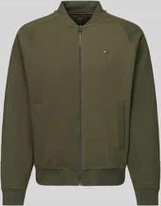 Tommy Hilfiger Regular Fit Sweatjacke aus Baumwoll-Mix