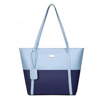 Generic Sac fourre-tout pour femme, sac à main pour femme, sac à main en cuir synthétique souple, grande capacité, sac à bandoulière léger et élégant, avec po