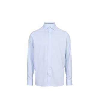 Eton Chemise slim ray&eacute;e en coton