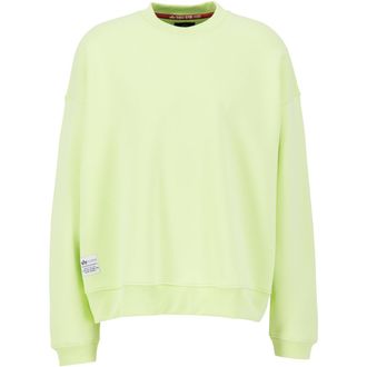 Alpha Industries Logo Backprint Sweatshirt - Arctic Lime