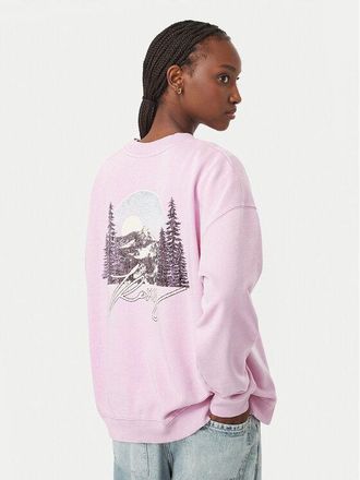 Roxy Sweatshirt Cross Your Mind ERJFT05113 Rosa Regular Fit