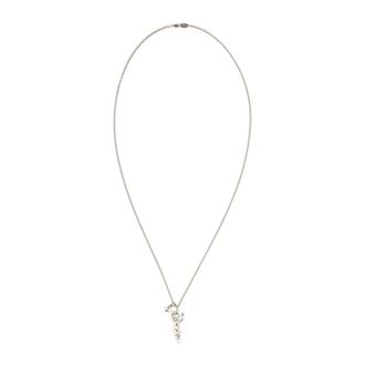 Vivienne Westwood Satyr Anh&auml;nger Halskette - - Accessories - Damen - Grau - ONE SIZE