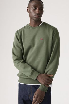 Levi's Sweatshirt mit Rundhalsausschnitt - Herren - Gr&uuml;n / Gr&uuml;n