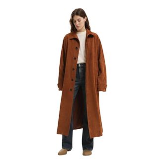 1989 STUDIO Einreihiger Mantel - - Coats - Damen - Braun - XS