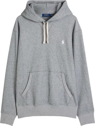 Polo Ralph Lauren hoodie bicolore - Gris