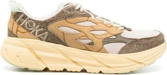 Hoka One One Homme, Chaussures, Multicolore, Taille: 43 1/3 EU Suede TP Baskets Oat Milk/Pollen