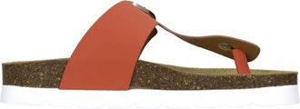 Alviero Martini 1A Classe Femme, Chaussures, Orange, Taille: 40 EU Mules en similicuir