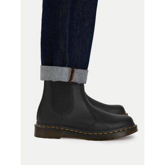 Dr. Martens Klassische Stiefeletten Dr. Martens 2976 Womens Leather Chelsea 30698001 Schwarz