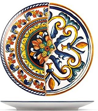 Pengo 6620209 Teller Positano, dekoriert, 32 cm