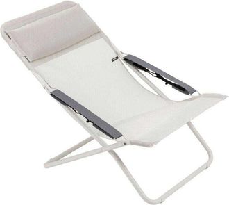 Lafuma Mobilier Mehrpositions-Klapp-Liegestuhl - Transabed - Batyline Iso - Beige Seigle - Lafuma Mobilier