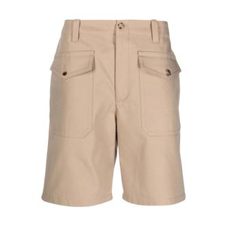 Alexander McQueen Beige Bermuda Taschen Shorts - - Shorts - Herren - Beige - L