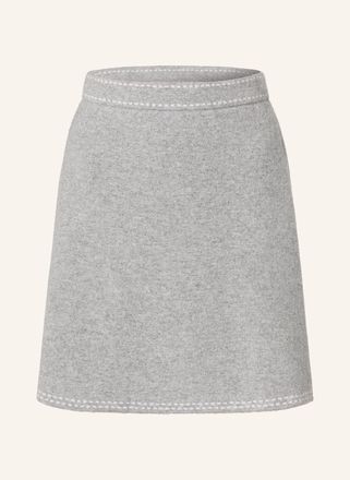 Darling Harbour Darling Harbour Strickrock Mit Cashmere grau