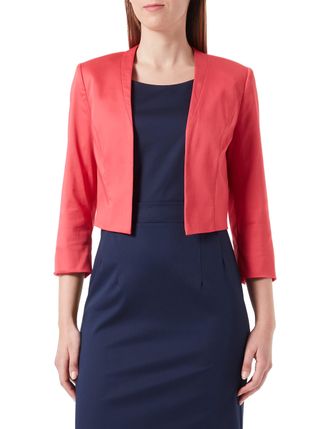 Vera Mont Damen 4536/4045 Blazer, Burgunderrot, 36