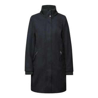 Street One Teddy Mantel 202112 - - Coats - Damen - Blau - S