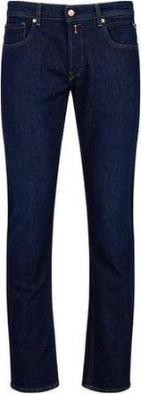 Replay Jean droit &agrave; taille mi-haute en coton m&eacute;lang&eacute;