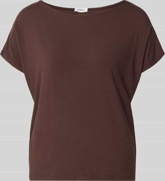 s.Oliver Red Label Oversized T-Shirt aus Viskose-Mix