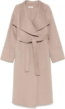 Soft Goat Femme, Manteaux, Beige, Taille: 36 FR Manteau Ceintur&eacute;
