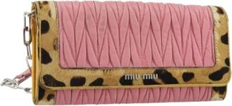 Miu Miu Pre-owned Cross Body Bag - - Pre-owned - Damen - Rosa - ONE SIZE