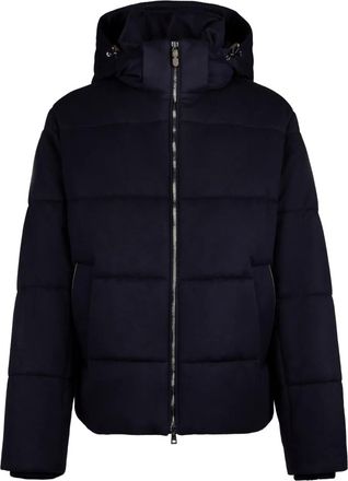 Tod's veste Caban à capuche - Bleu