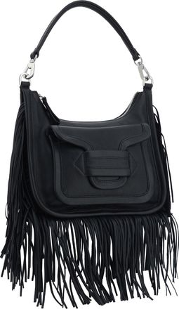 Pierre Hardy Womens Alpha Day Miss Texas Shoulder Bag Black Calf Leather Bos Taurus