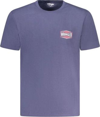 Wrangler Blau Grafik Tee f&uuml;r M&auml;nner - - Tops - Herren - Blau - S