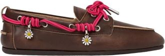 Scarosso Femme, Chaussures, Brun, Taille: 38 1/2 EU Avery Boat Loafer