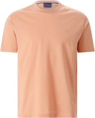 Paul & Shark Homme, Tops, Orange, Taille: XL T-shirt &agrave; col rond