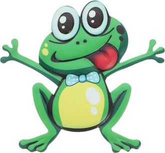 OSALADI Frosch Wandbehang Aus Eisen Wetterfest Für Innen Und Außen Wanddeko Froschzimmerdekoration Lustige Wandkunst Skulptur