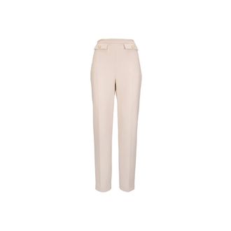 Elisabetta Franchi Slim-fit Hosen - - Trousers - Damen - Beige - XL