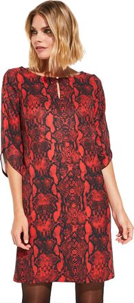 Comma Damen 87.909.82.7978 Kleid, 31B7 schwarz, 40