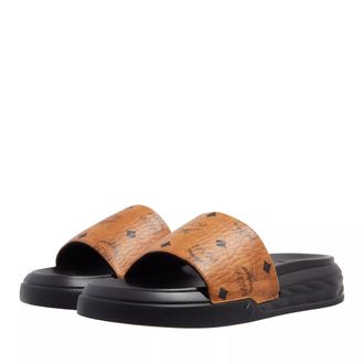 MCM Slipper & Pantoletten - U Mcm Col Vi New Slide Co - Gr. 40 (EU) - in Schwarz - f&uuml;r Damen