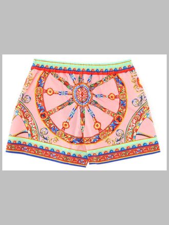 Dolce & Gabbana Cotton Bermudas - Multicolor