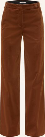 Dorothee Schumacher Dorothee Schumacher Marlenehose Elegance Softness Aus Samt braun