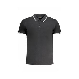 Cavalli Homme, Tops, Noir, Taille: XL Tipped Polo