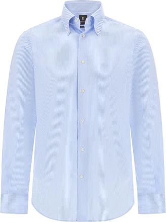 Boggi Milano Herren, Shirts, Blau, 5XLGr&ouml;&szlig;e