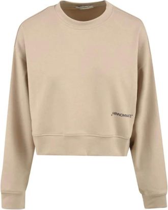 Hinnominate Hinnominate, Femme, Sweatshirts et sweats à capuche, Beige, Taille: 44 FR Modal Sweater