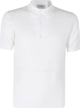 John Smedley Homme, Tops, Blanc, Taille: XL Adrian Polo