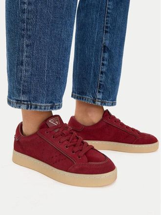 Guess Sneakers FLTJHE SUE12 Dunkelrot