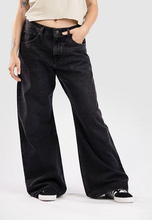 Levi's Middy Loose Boot Jeans abraided art